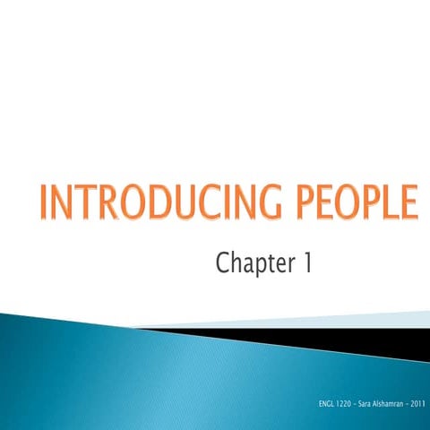 Chapter 1 | PPTX