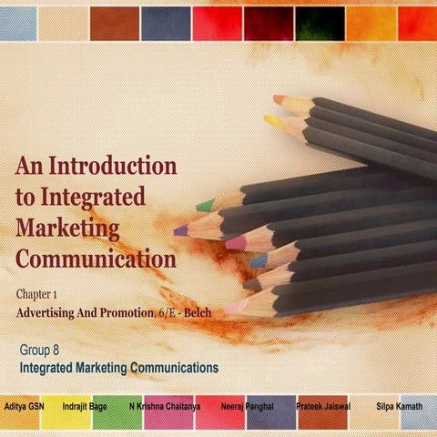 An Introduction to Integrated Marketing Communications | PPTX