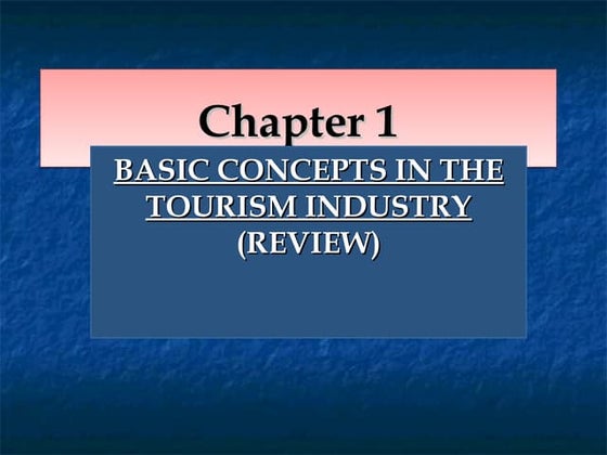 Leipers model of tourism system | PPT