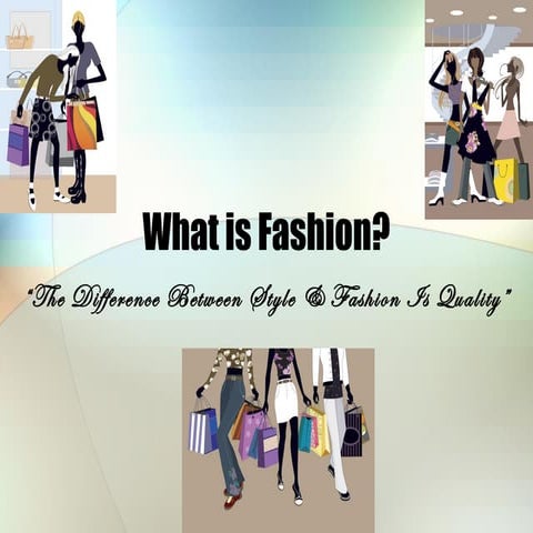 Chapter 1.1 what is fashion marketing | PPT | Women\'s Clothing | Women ...