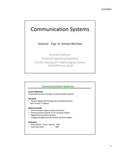 Basic of telecommunication presentation | PPT