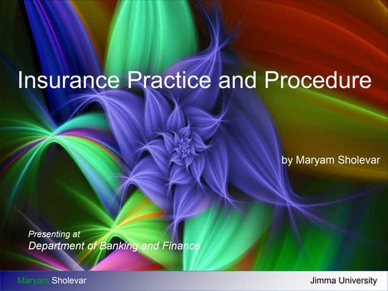 Law of insurance | PPT