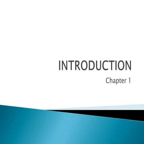 Chapter 1 | PPT