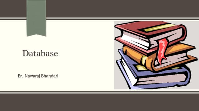 Database Pptx Databases Computer Software And Applications