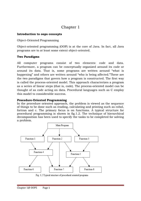 Compare Between Pop And Oop Ppt 7759