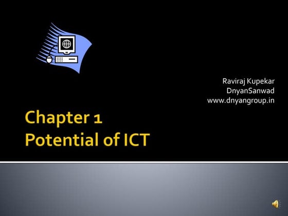 Role of ICT in Teaching Learning | PPT