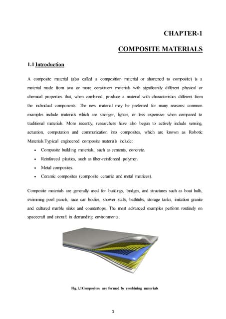 Composite materials | PPT