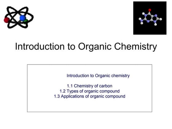 Carbon compounds (ppt) | PPT