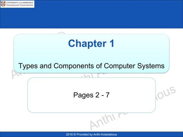 Cambridge Igcse Ict Revision Notes