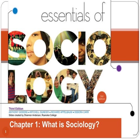Chapter 1 Sociology | PPT