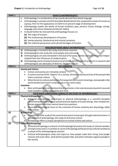 Research methods in anthropology | PPT