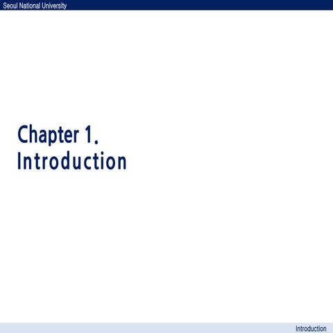 Chapter1. introduction | PPT