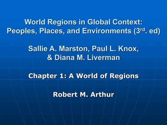 A WORLD OF REGIONS- CONTEMPORARY WORLD.pptx