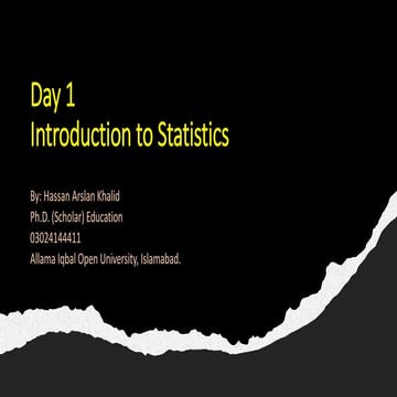 Chapter 1 introduction to statistics | PDF