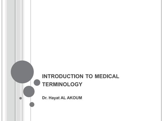 Medical abbreviation used in clinical setting | PPT