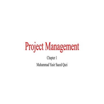 Introduction to Project Management | PPTX | Developmental Sites | Real ...