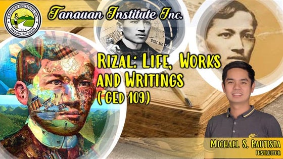 Life and Works of Rizal LESSON-1.pptx