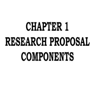 chapter 1 research proposal impact of interactive | PPTX