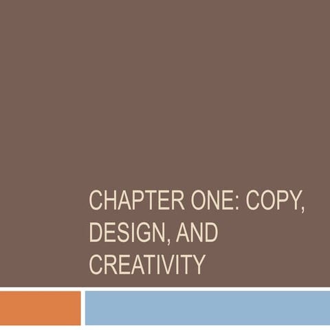 Chapter 1 of Advertising Principles & Practices: Copy, Design and ...