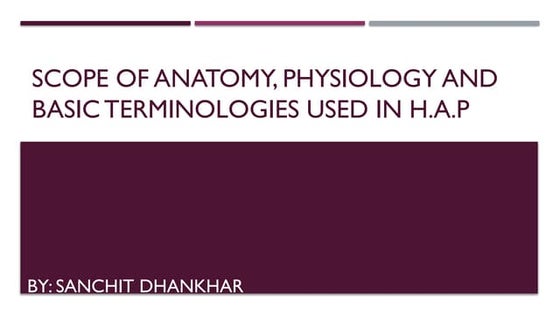 B pharmacy HAP 1 UNIT 1 SEM 1 hap unit 1 a.pptx | Endocrine and Metabolic Diseases | Diseases ...