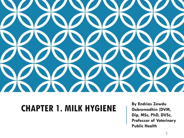 Physical and chemical properties of milk | PPT