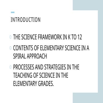 teaching science in the intermediate grades | PPTX