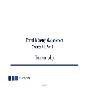 travel Agency Industry real world. pptx | PPTX