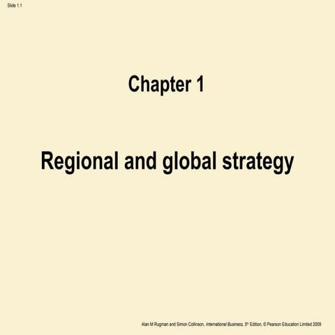 Chapter1 business finance regional and global strategy | PPT