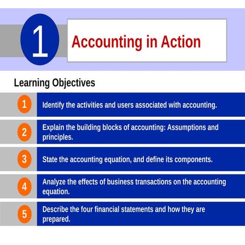 Accounting in Action, Chapter 1 of Managerial Accounting | PPTX