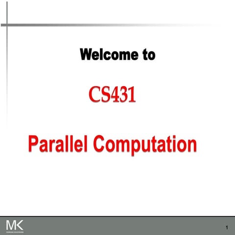 parallel computing module 1 notes for 7th sem engineering students | PPTX