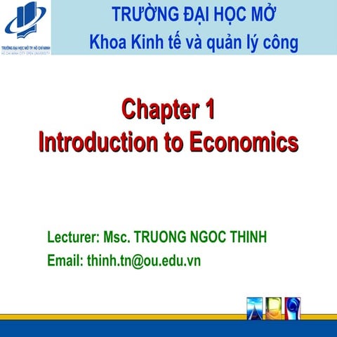 Chapter 1.ppt Introduction to Microeconomics | PPT