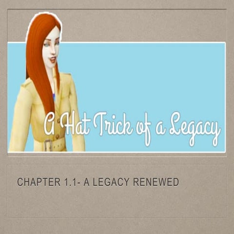 Chapter 1.1 a legacy renewed | PPT