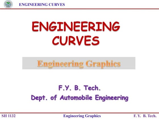 Engineering curves I- Ellipse | PPT