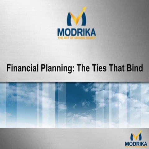 Personal Financial planning the ties that bind | PPT
