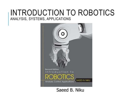 Robotics Unit 1.6.ppt robotics basics ppt notes | PPT