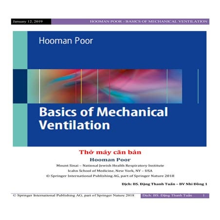 Chapter 1 hooman poor - basics of mechanical ventilation 2018 | PDF