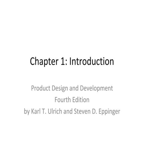 Chapter1 introduction | PPT