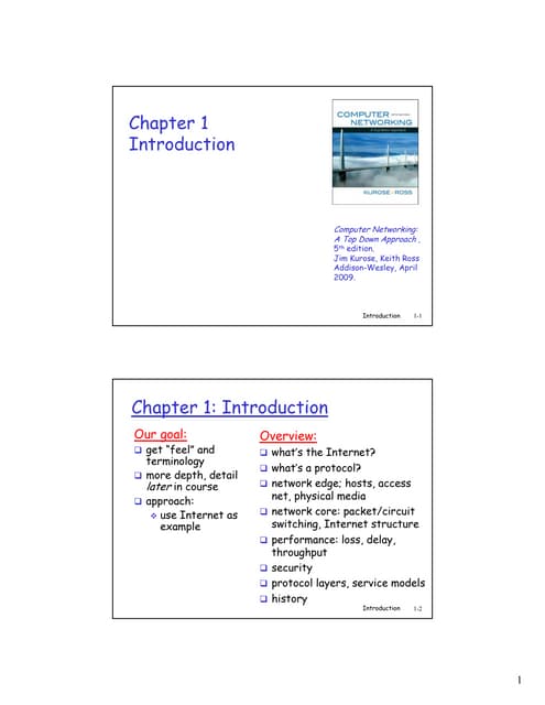 Network protocols and standards poster | PDF