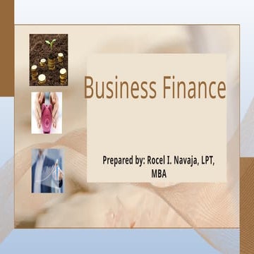 Chapter 1- Introduction to Finance.pptxc | PPT
