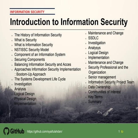 Chapter 1 introduction to-information_security | PDF