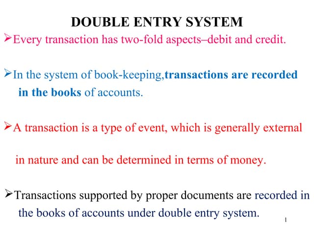Introduction to journal entry | PPTX