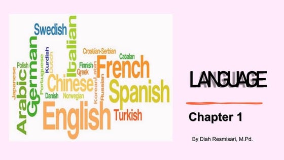 Hockett's language features | PPTX | Technology & Computing