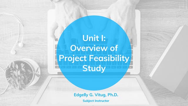 Feasibility study presentation | PPTX