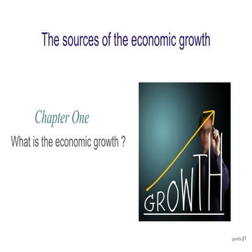 Chapter1 sources of the economic growth(1) | PDF