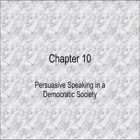 Chapter 10 | PPT