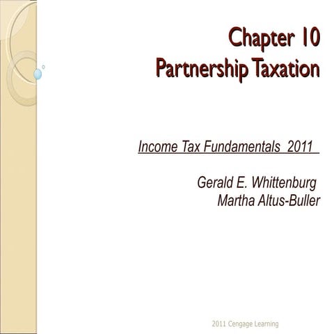 Chapter 10 | PPT | Business Accounting & Finance | Business