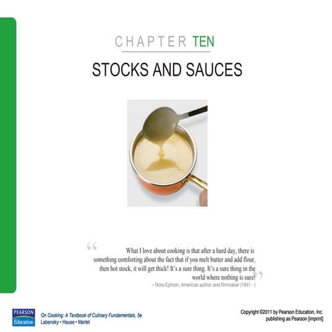 LAS 4. Cookery 10 - Storing Stocks, Soups and Sauces pptx | PPTX