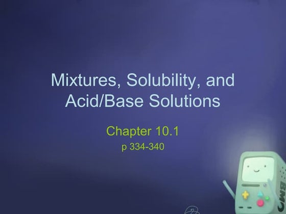 Mixtures- Science Grade 6 | PPT