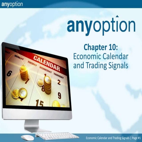 CHAPTER 10: ECONOMIC CALENDAR AND TRADING SIGNALS | PPTX