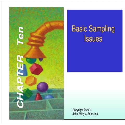 Marketing Research chapter10 Sampling Issues.ppt
